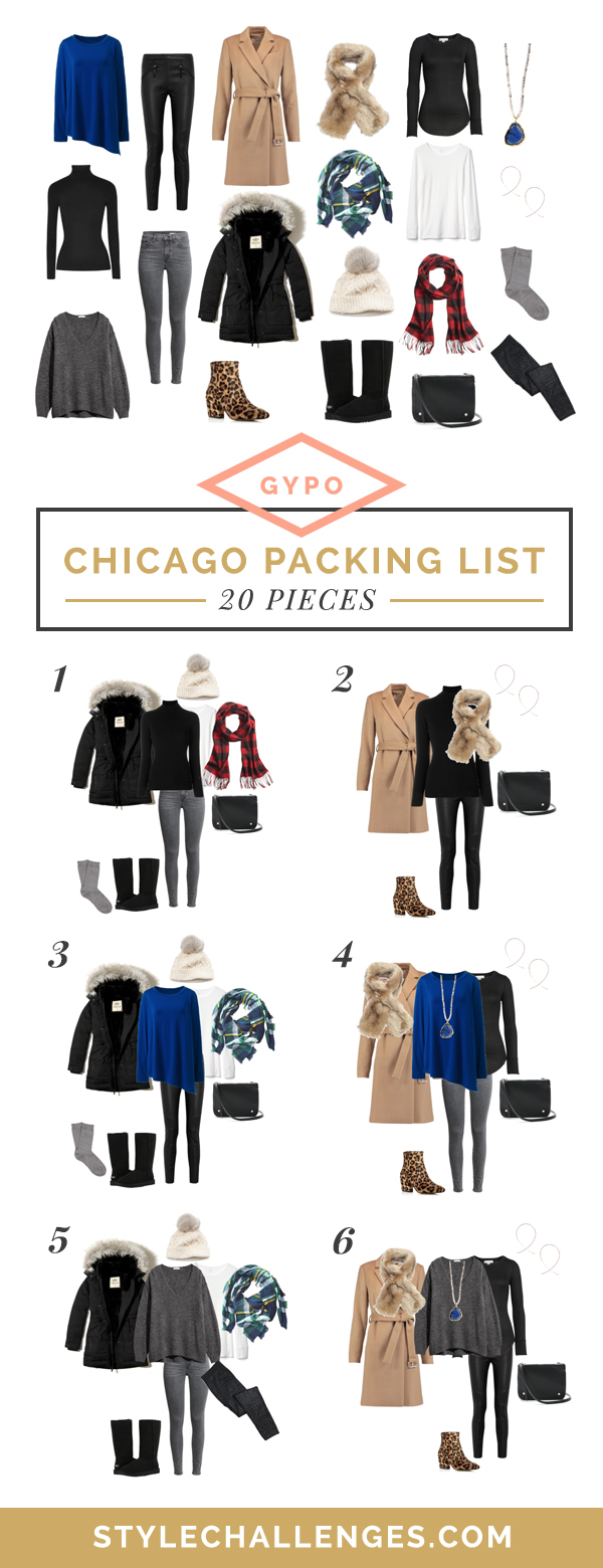 Chicago Packing List and Outfits – Winter Weekend | Get Your Pretty On ...
